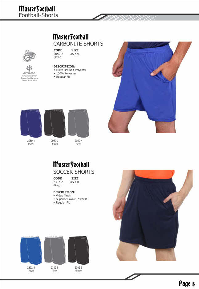 Voetbal kleding